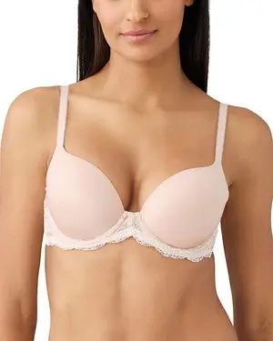Wacoal Modern Affair Contour Underwire Bra - Rose Dust/angel Wing