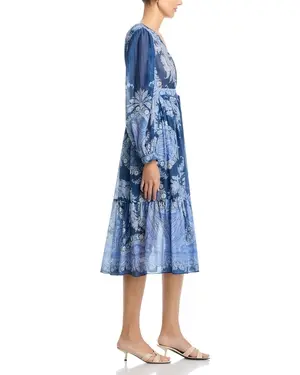 Kobi Halperin Kai Printed Midi Dress
