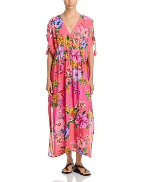 Johnny Was Swim Cover Up Kaftan - Kairi