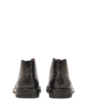 REISS Clarkson Leather Chukka Boots