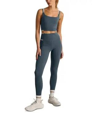RHONE Instinct Contrast Longline Sports Bra