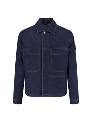 Stone Island Denim Jackets For Men