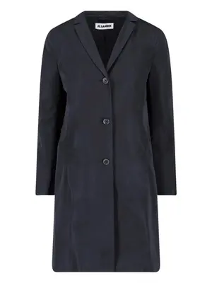 JIL SANDER Stone Island Technical Fabric Jacket - Black