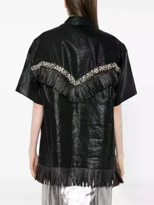 PENULTIMATE Fringe-embellished Shirt