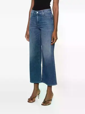 Ag Saige Wide Leg Crop Jeans