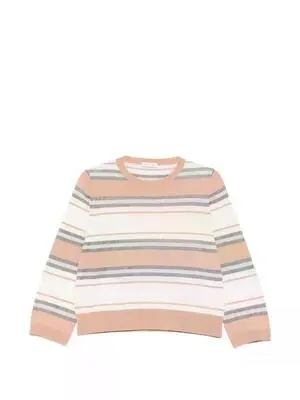 PANICALE Striped Crew-neck Top