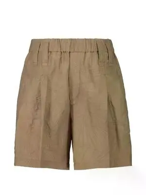 Brunello Cucinelli Loose Fit Shorts For Women