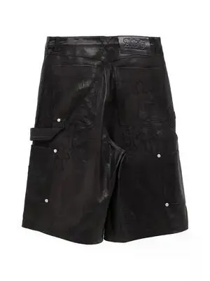 AMAL GUESSOUS Cross-motif Shorts