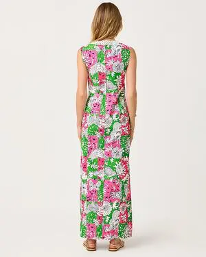Lilly Pulitzer® Barberine Stretch Maxi Shift Dress