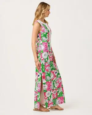 Lilly Pulitzer® Barberine Stretch Maxi Shift Dress