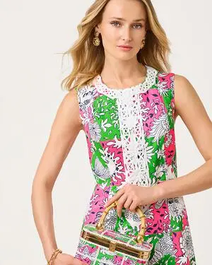 Lilly Pulitzer® Barberine Stretch Maxi Shift Dress
