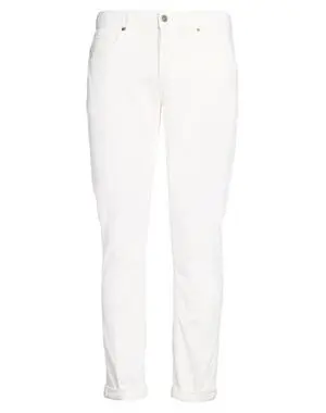 DONDUP Corduroy Tapered Leg Pants - White