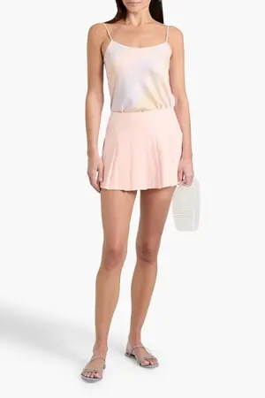 Alice + Olivia Carter Pleated Mini Skirt