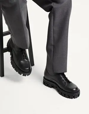 Versace Ankle Combat Boots