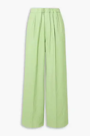 Gauchere Tori Twill Wide-leg Pants
