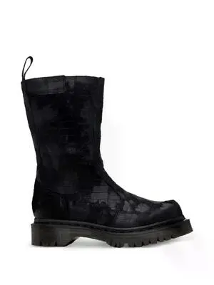 Dr. Martens Rejena Crocodile-effect Boots