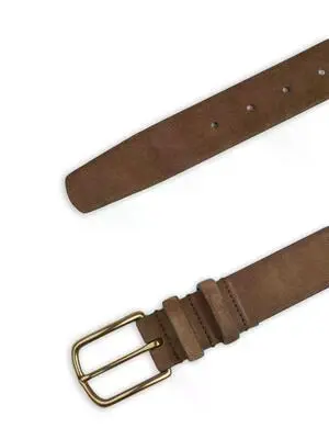 Officine Creative Suede Belt - Neutrals