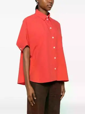 OTTOD'AME Pointed-collar Pocket Shirt