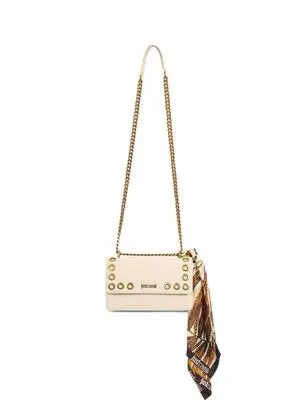 Just Cavalli Eyelet-detail Shoulder Bag - Neutrals