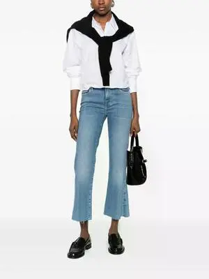 7 For All Mankind Cropped Flare Jeans
