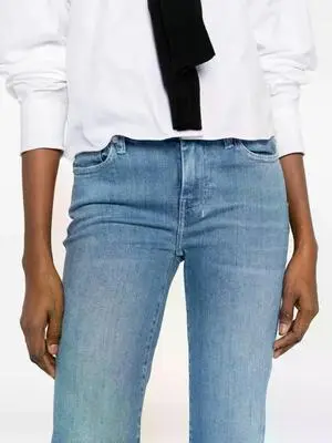 7 For All Mankind Cropped Flare Jeans