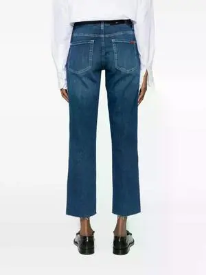 7 For All Mankind Five-pocket Straight Jeans