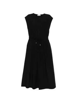 OTTOD'AME Drawstring Sleeveless Midi Dress