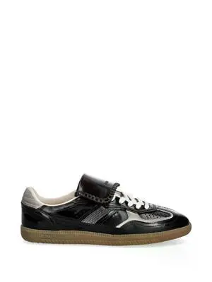 Alohas Silver Tone Sneakers For Women