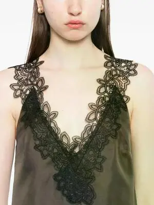 RÓHE Lace-embroidered Vest