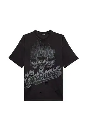 Gcds Skull-print T-shirt