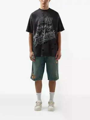 Gcds Skull-print T-shirt