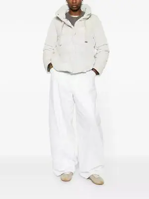 Herno Puffer Jacket With Funnel Neck - Neutrals