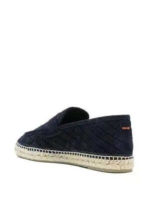 CastaÑer Woven Espadrille Loafers - Blue