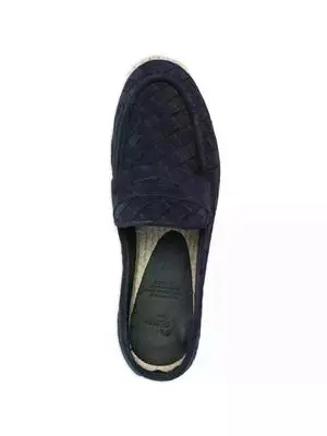 CastaÑer Woven Espadrille Loafers - Blue