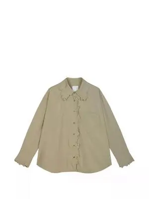 JNBY Floral-embroidered Shirt - Neutrals