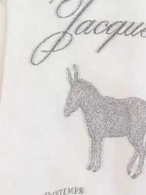 Jacquemus Le Âne Donkey-jacquard T-shirt - Neutrals