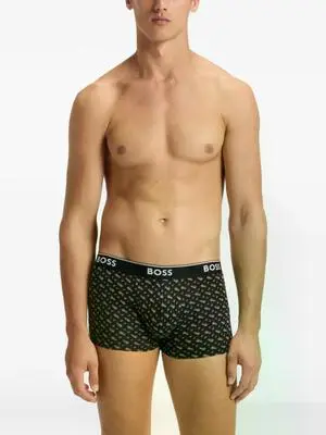 BOSS Patterned Logo Boxers Pack Of Three
