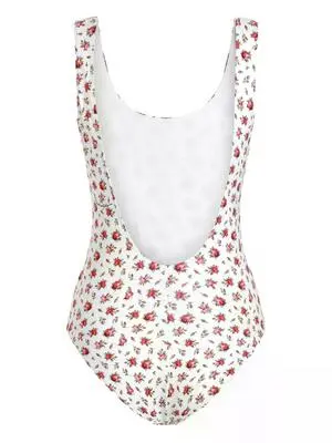 Dolce & Gabbana Floral-print One-piece Swimsuit