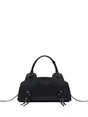 FRANCESCO BIASIA Maxi Corinne Top-handle Tote - Black