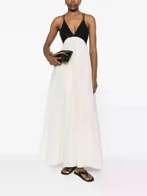 ELEH V-neck Maxi Dress