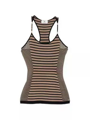 Elisabetta Franchi Striped Vest