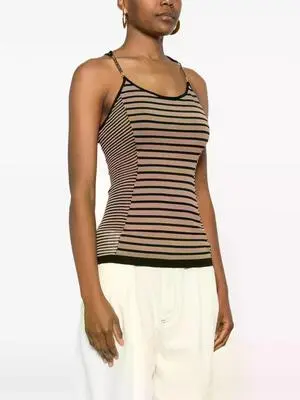 Elisabetta Franchi Striped Vest