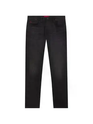 Hugo Patch Denim Jeans - Grey