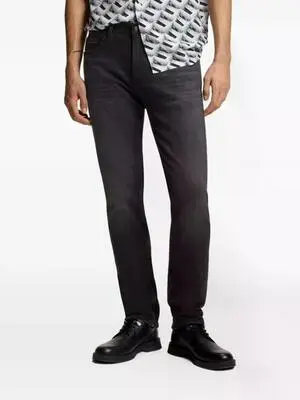 Hugo Patch Denim Jeans - Grey
