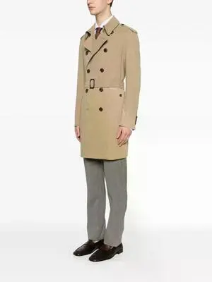 MONTECORE Belted Double-breasted Coat