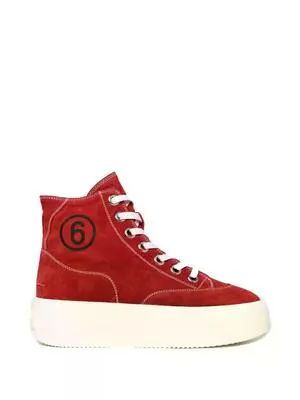 MAISON MARGIELA High-top Suede Sneakers