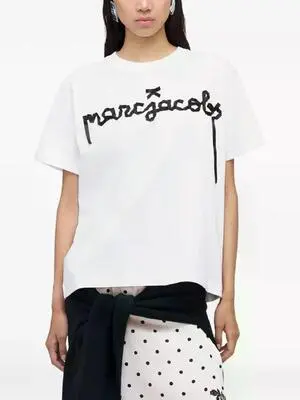Marc Jacobs Logo-detail Ribbon T-shirt