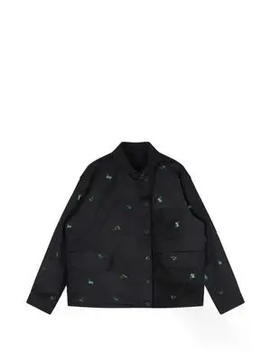 JNBY Floral Embroidered Jacket - Black