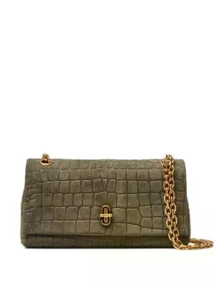 Marc Jacobs Croc Effect Suede Mini Bag