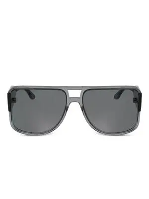 Lacoste Rectangle-frame Sunglasses - Grey